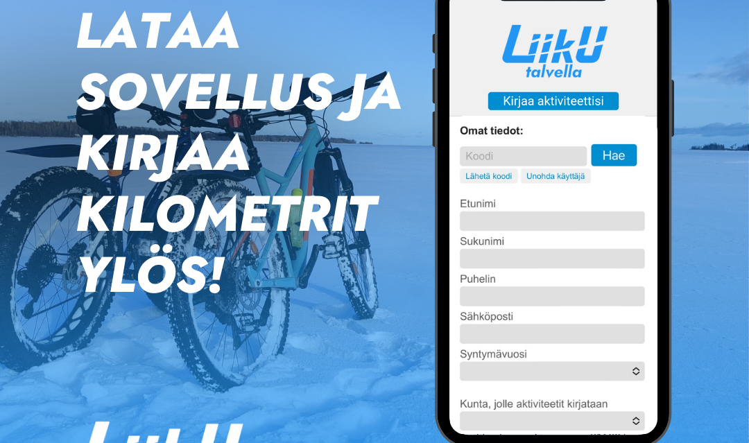 The LiikU winter campaign starts on 10.1. | Loimaa