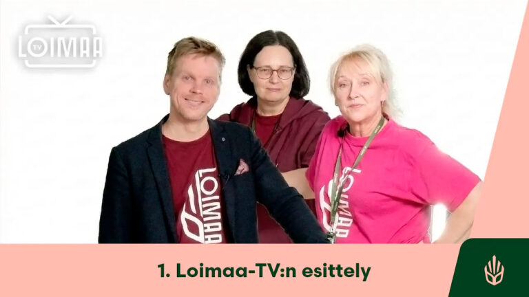 Loimaa-TV tuo kaupungin asiat lähelle | Loimaa