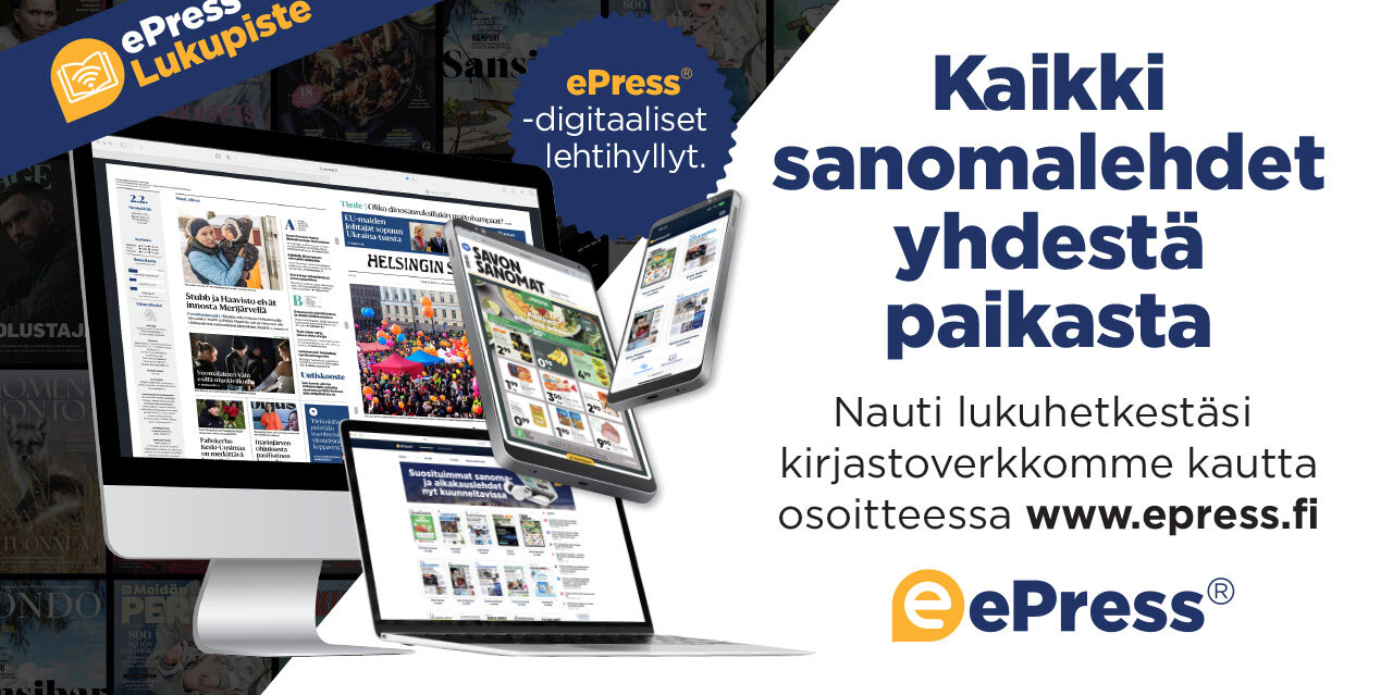 ePress-sanomalehtipalvelu Hirvikosken kirjastoon | Loimaa